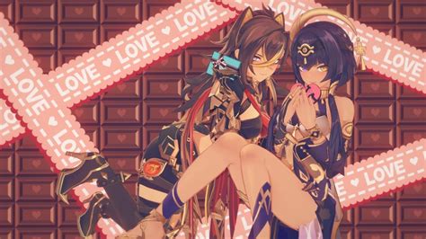 Dehya And Candace Genshin Impact Drawn By Kkecchichada Danbooru