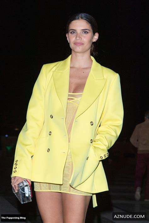 Sara Sampaio Sexy Flaunts Her Hot Legs In Paris Aznude