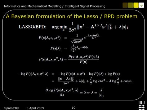 ppt sparse coding and automatic relevance determination for multi way