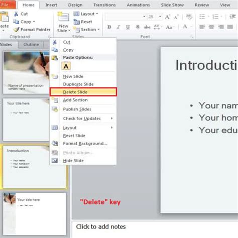 Remove Template From Powerpoint