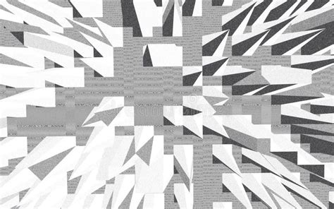 Dynamic Abstract Art Featuring Sharp And Intricate Geometric Patterns