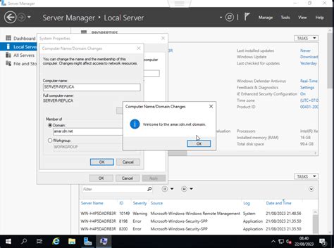 dfs namespace dan replication windows server 2019 idn id