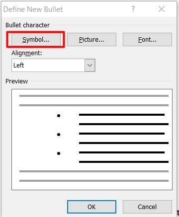Bullets In Word Not Tabbing