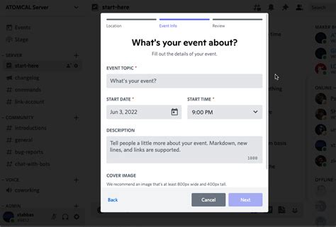 How To Create Recurring Events In Discord