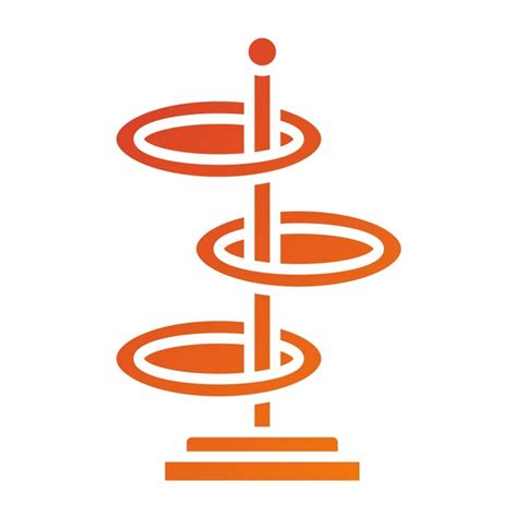 Premium Vector Ring Toss Icon Style