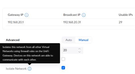 Cant Isolate Vlan R Ubiquiti