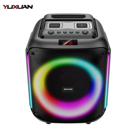 2024 New Single 8 Inch Outdoor Speaker Karaoke Bluetooth Speaker