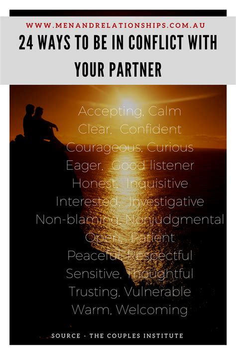 How To Handle Conflict With Your Partner