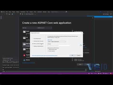Belajar ASP NET Core VSID