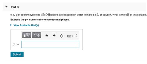 Solved NA Review Constants 1 Periodic Table PH Is A Chegg Com