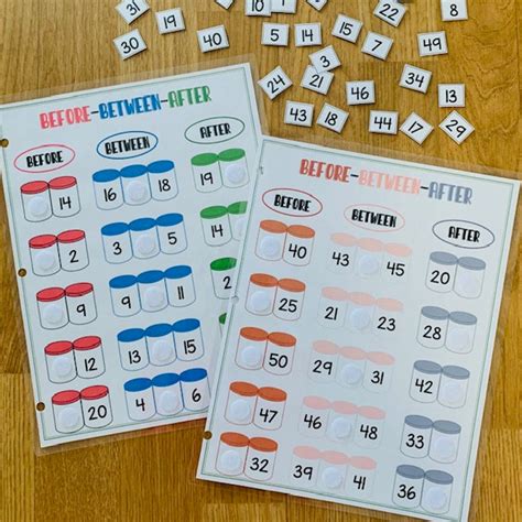 sequencing numbers sequence numbers worksheet math concepts