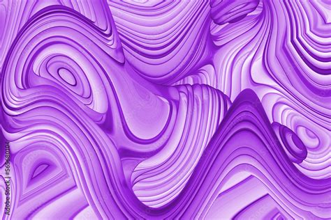 Abstract Fluid Free Distorted Dynamic Flowing Ripple Interweave Design Creative Template Print