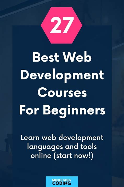 27 Best Web Development Courses For Beginners In 2023 Free And Paid Web Development Course