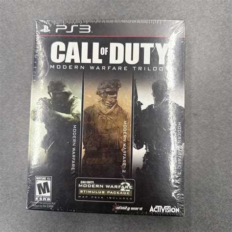 Call Of Duty Modern Warfare Trilogy New And Sealed Ps3 Edition Ebay
