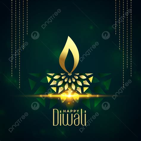 빛나는 황금 행복한 디왈리 축제 카드 디자인 배너 템플릿 Psd 다운로드 디자인 자료 다운로드