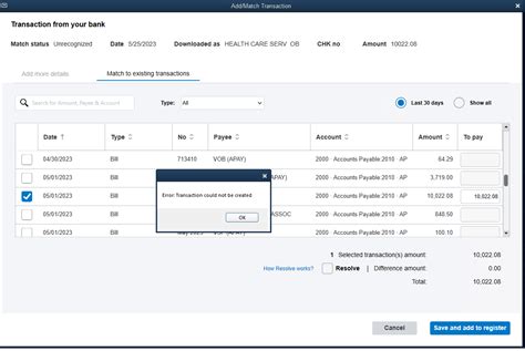 Matching Bank Feed Transactions To Invoices Entered Into Accounts Payable