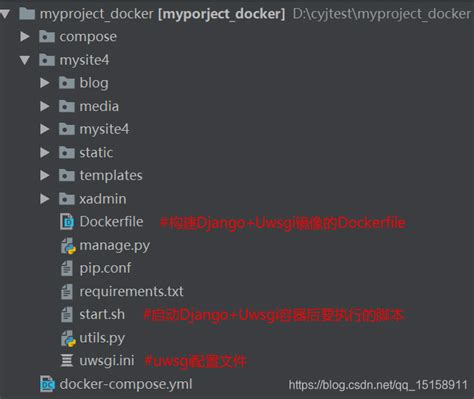 docker系列6:Docker-compose部署 Django + Uwsgi + Nginx + MySQL + Redis_docker compose 启动uwsgi 如何让其在后台 ...