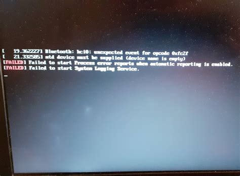 Stuck On Boot Screen FAILED To Start Some Services Ask Ubuntu