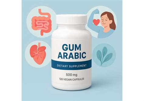Gum Arabic Prebiotic Fiber Benefits How To Use It Dosage And Safety