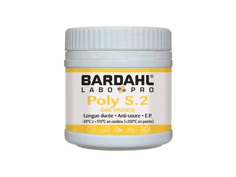 Graisses industrielles : POLY S2 | Contact BARDAHL