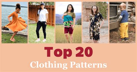 Top 20 Clothing Patterns For Beginners And Pros