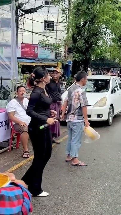 ရေဘေးအတွက် အလှူခံပေးနေတဲ့ ချစ်စရာ မြန်မာမလေး Youtube