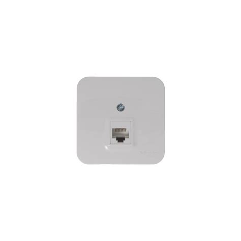 Розетка BLANCA наружная компьютерная RJ45, кат.5e, с изолирующей ...