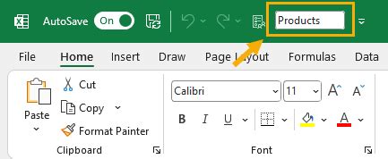 7 Ways To Name A Table In Microsoft Excel How To Excel