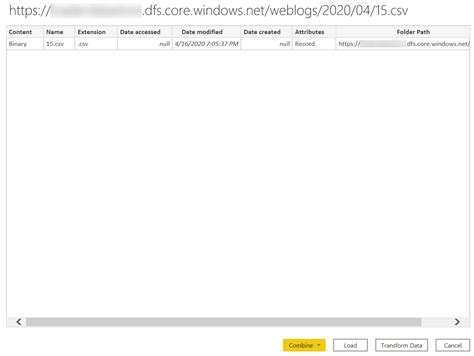 Optimizing Access To Azure Data Lake Storage Adls Gen 2 In Power Query Sqlbi