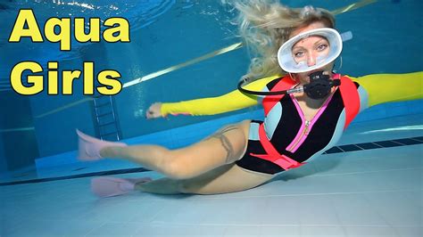 Pool Scuba Diving Girl Youtube