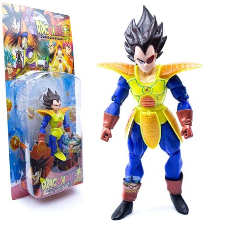 Boneco Articulado Dragon Ball Vegeta Scouter Color Shopee Brasil