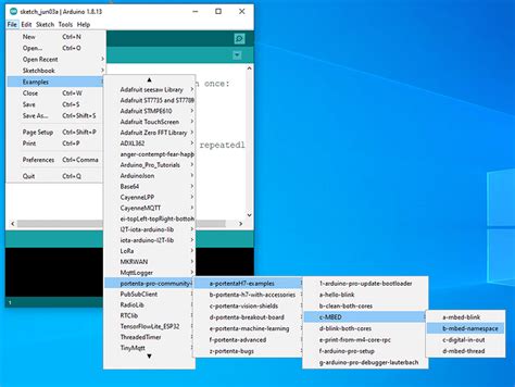 Portenta Example Library Release Updates Not Showing Portenta H7 Arduino Forum