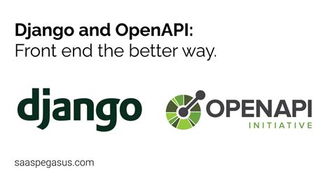 Django And OpenAPI Front End The Better Way