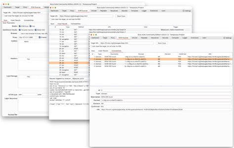Burp Dom Scanner Burp Suites Extension To Scan And Crawl Single Page
