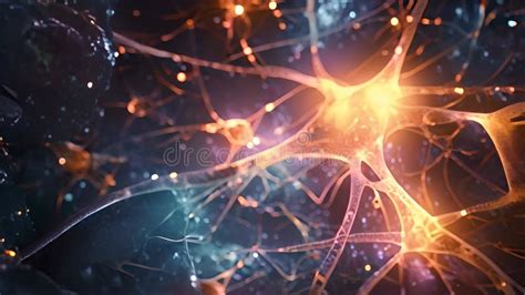 Neurons Transmitting Electrical Signals Stock Footage Video Of Neural Human 117716134