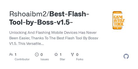 Github Rshoaibm2best Flash Tool By Boss V15 Unlocking And Flashing Mobile Devices Has