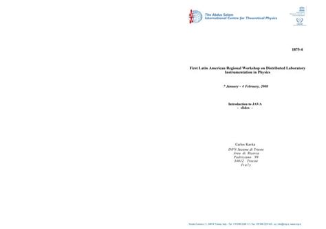 Java Introductionpdf