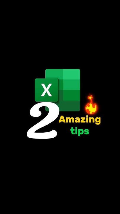 excel tutorial 2 amazing tips 😱🔥 shorts exceltutorial youtube