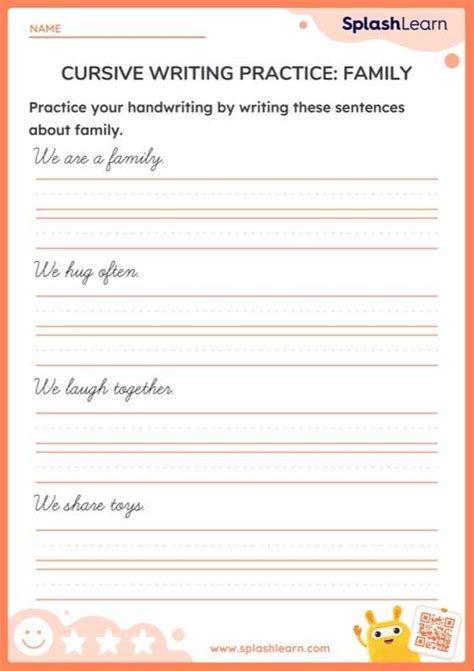 Cursive Sentences Worksheets Free And Printable Splashlearn