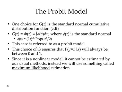 PPT Limited Dependent Variables LPM Probit And Logit PowerPoint Presentation ID