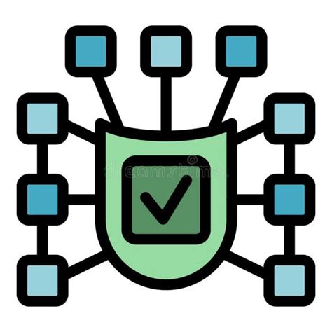 Secure Network Connection Showing Data Protection And Cybersecurity