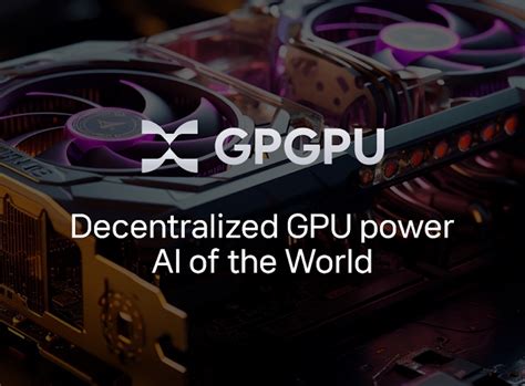 Gpgpu Addresses Nvidias Supply Shortage Issue