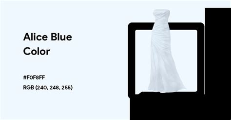Alice Blue Color Hex Code Is F0f8ff Blue Color Hex Alice Blue Hex