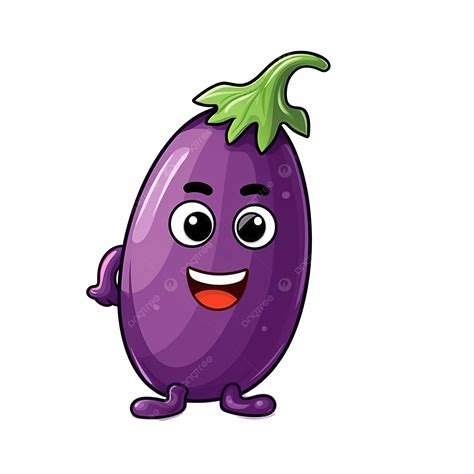 귀여운 만화 야채 가지 귀엽다 만화 채소 Png 일러스트 및 이미지 에 대한 무료 다운로드 Pngtree