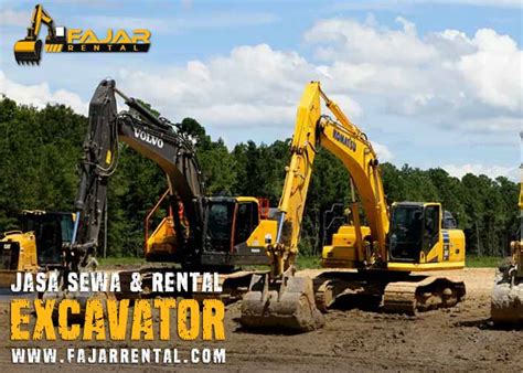 Harga Sewa Excavator Terbaru Juni Fajar Rental