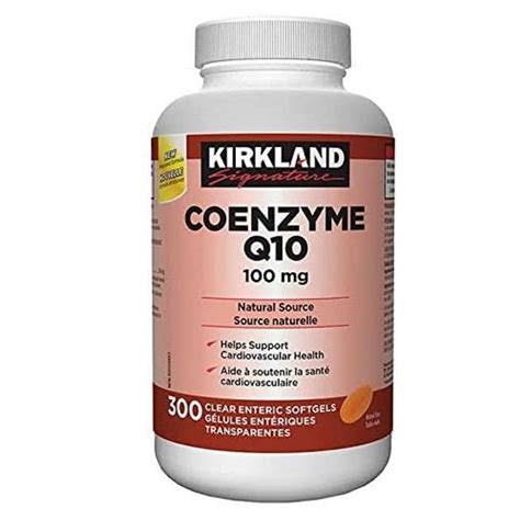 Kirkland Coenzyme Q10 Coq10 100mg 300 Enteric Coated Softgel Lazada Ph