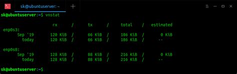 How To Monitor Network Bandwidth With Vnstat In Linux And Bsd Ostechnix