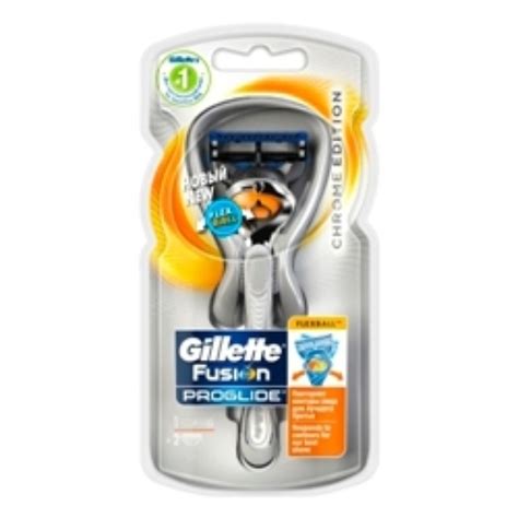 Бритвенные станки GILLETTE Бритва с 2 сменными кассетами Fusion ...