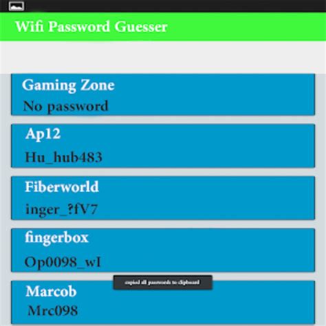 Wifi Password Guesser For Android Download