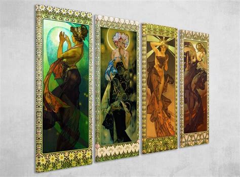 Alphonse Mucha Moon And Stars Series